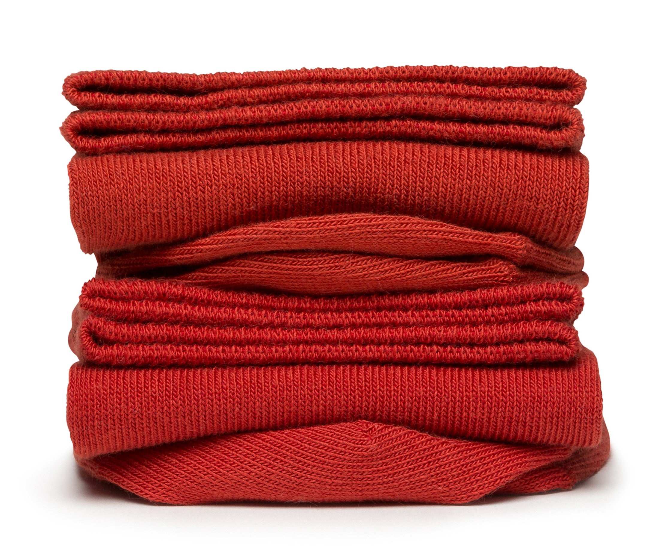 Chaussettes De ville Rouge Brique – Archiduchesse